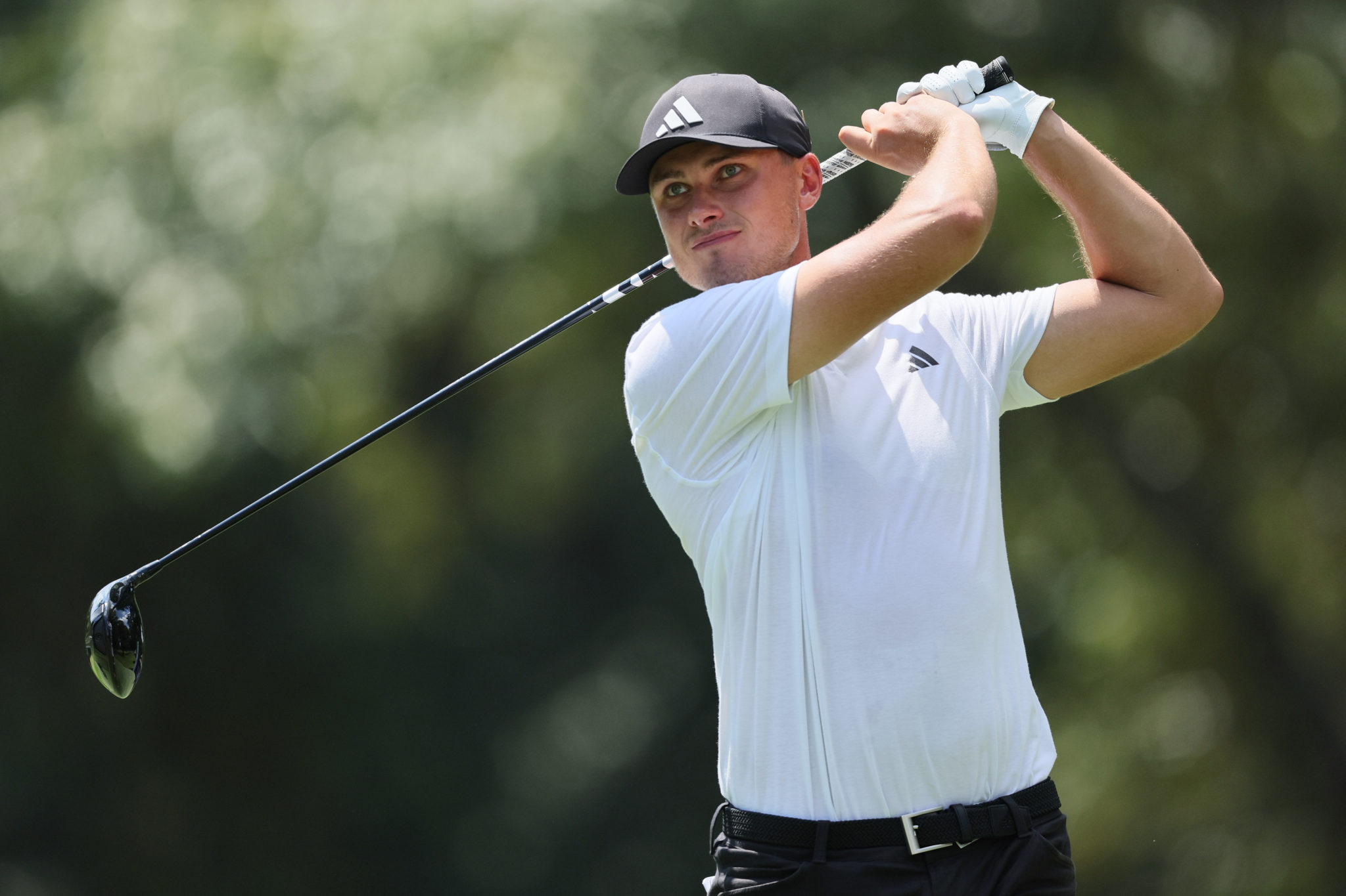 Golf fans stunned by what Ludvig Aberg did on the back nine during day ...
