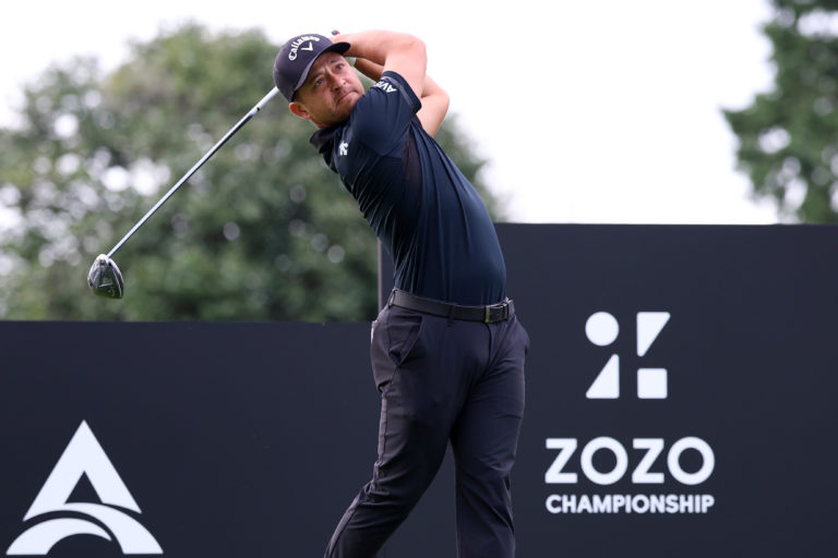 Xander Schauffele states his target score on day two at the ZOZO ...