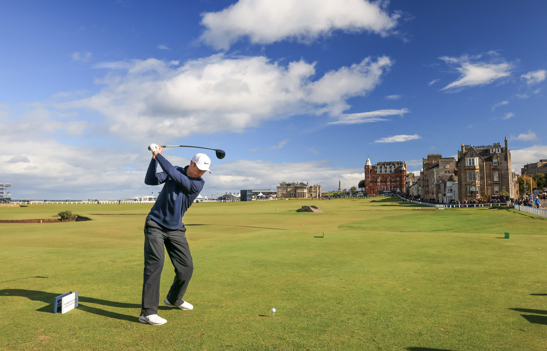 He is the golfer who holds the St Andrews course record but he's not ...