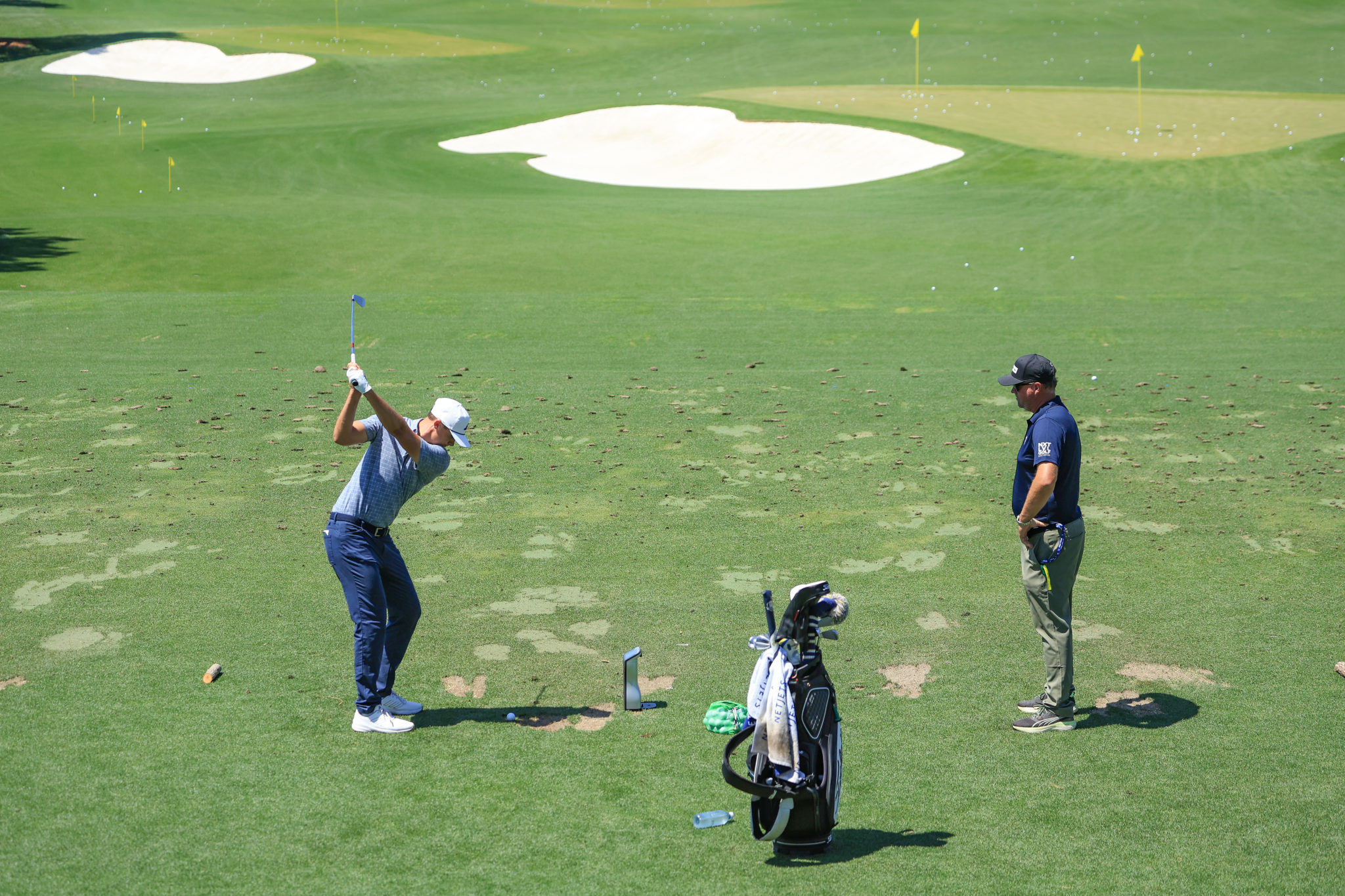 Ludvig Aberg tells amateur golfers the drill he uses down the driving ...
