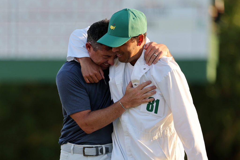 What Rory McIlroy's caddie told him after he missed his putt on the ...
