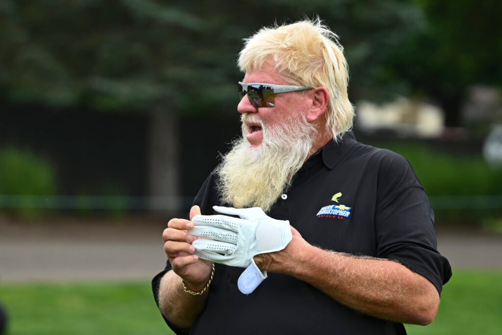 How far Kyle Berkshire hit the ball when attempting to beat John Daly's ...