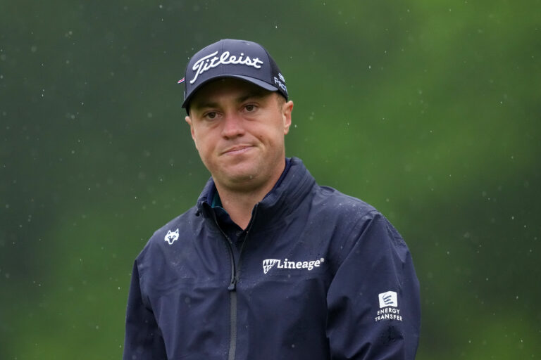 'Proud' Justin Thomas reacts on social media despite shooting five-over ...
