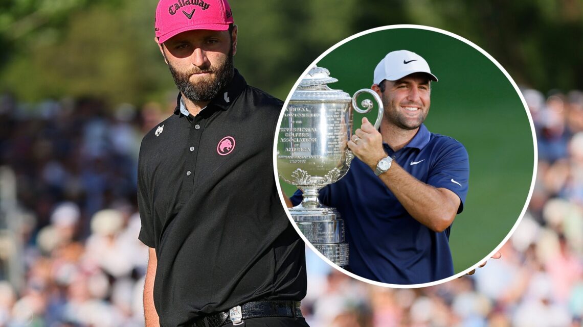 Jon Rahm sends message to Scottie Scheffler as he breaks silence after ...