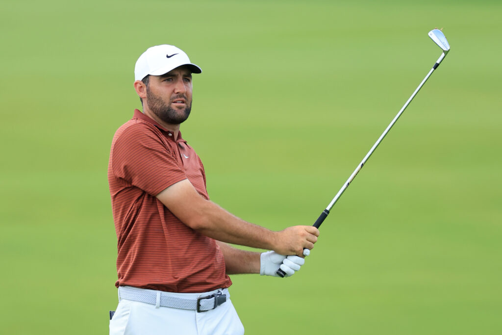 The score Scottie Scheffler shot during nine-hole practice round ahead ...
