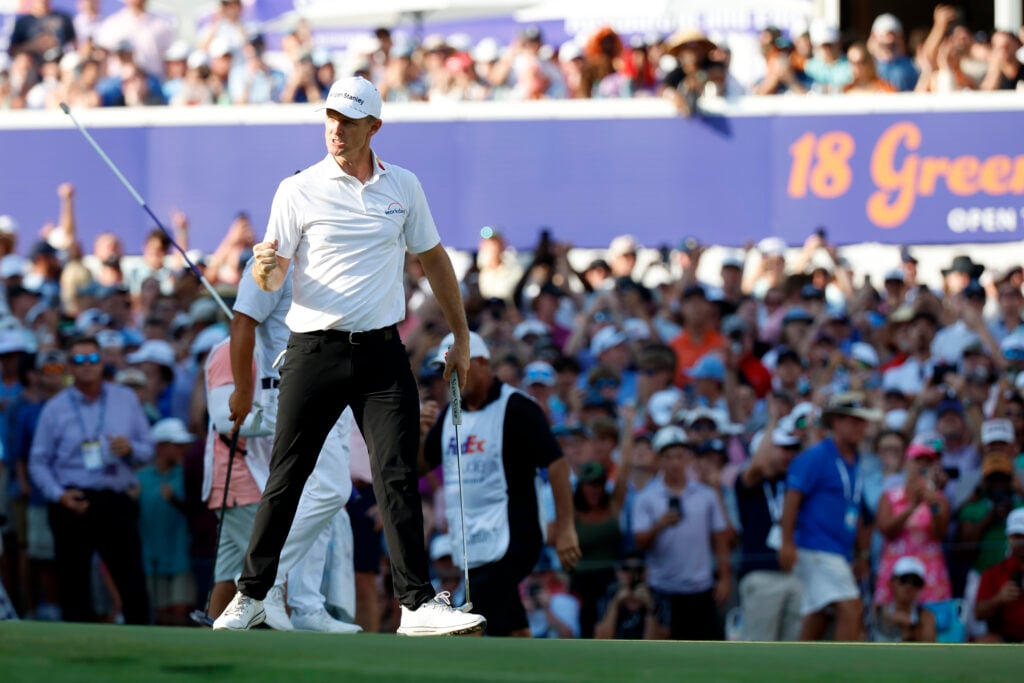 Luke Donald reacts on social media after Justin Rose wins the FedEx St ...
