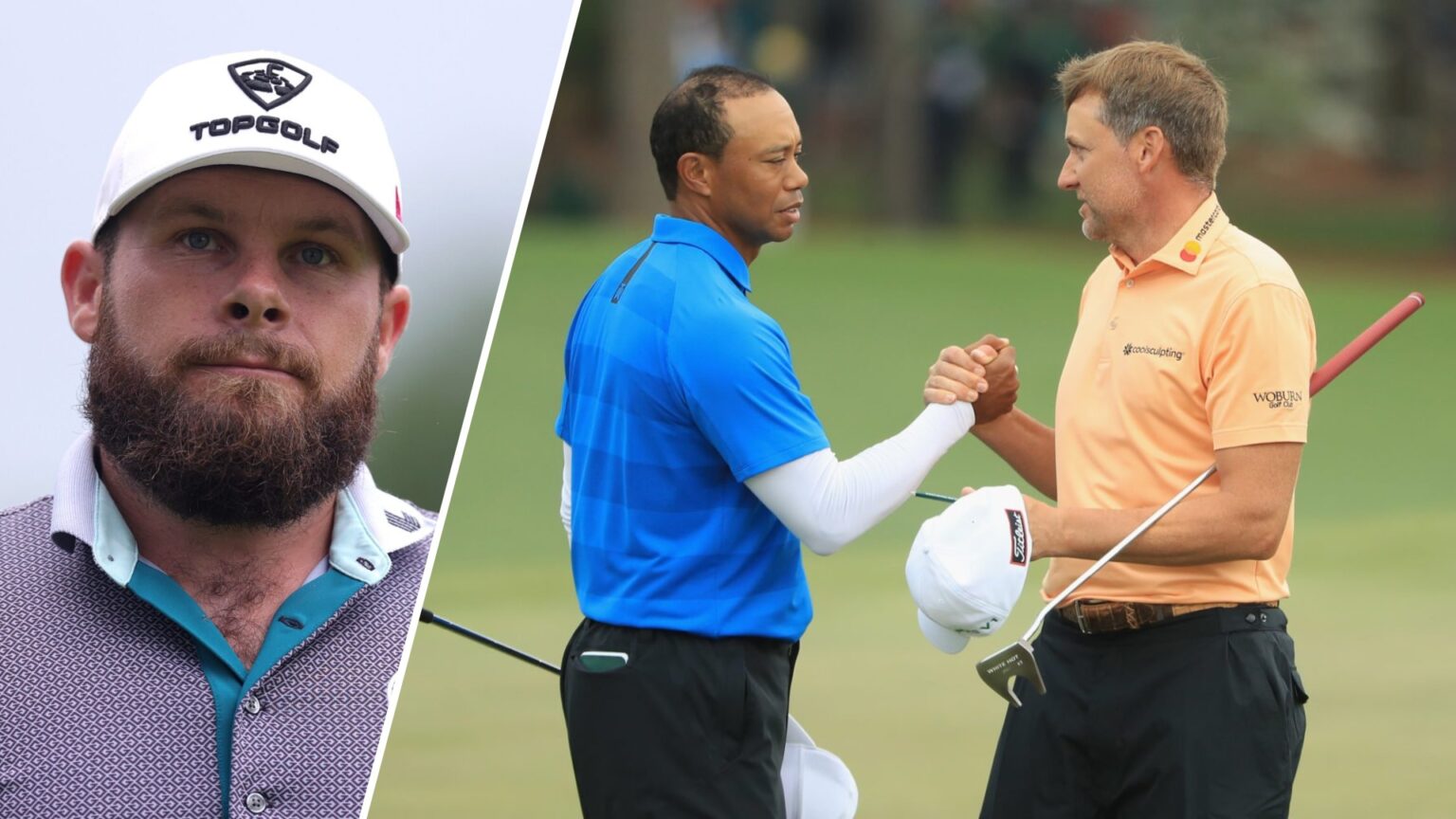 Tyrrell Hatton and Ian Poulter say if they agree that Tiger Woods is ...