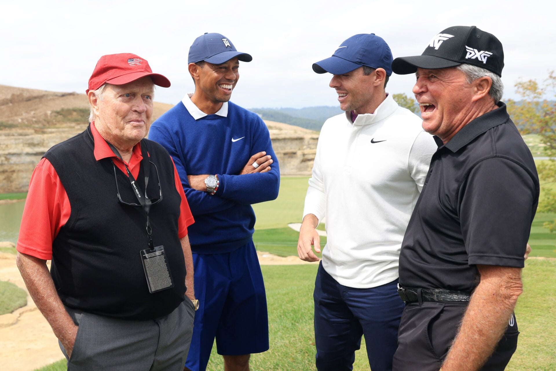 How Tiger Woods, Jack Nicklaus and Gary Player all performed in their ...