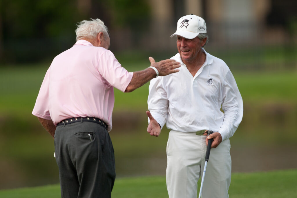 Gary Player claimed Arnold Palmer was 'useless' when hitting two ...