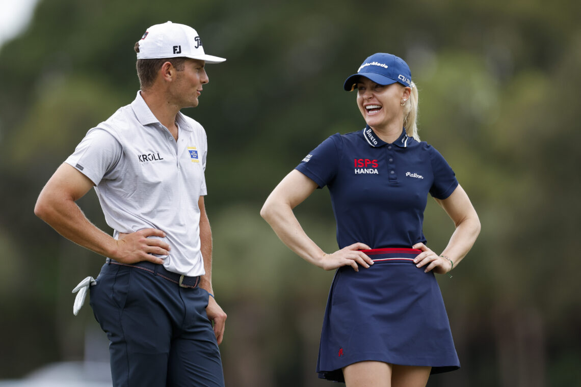 PGA Tour winner admits Charley Hull carried him at the Grant Thornton ...