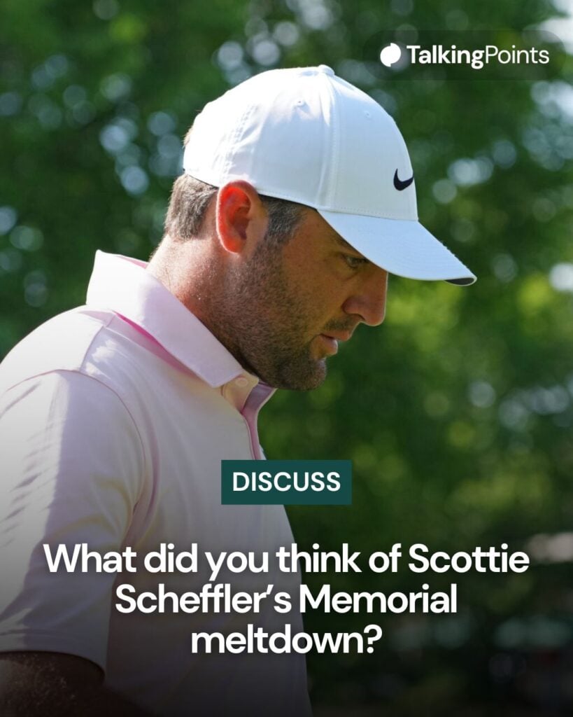 Scottie Scheffler’s latest outburst makes his Open Championship ...